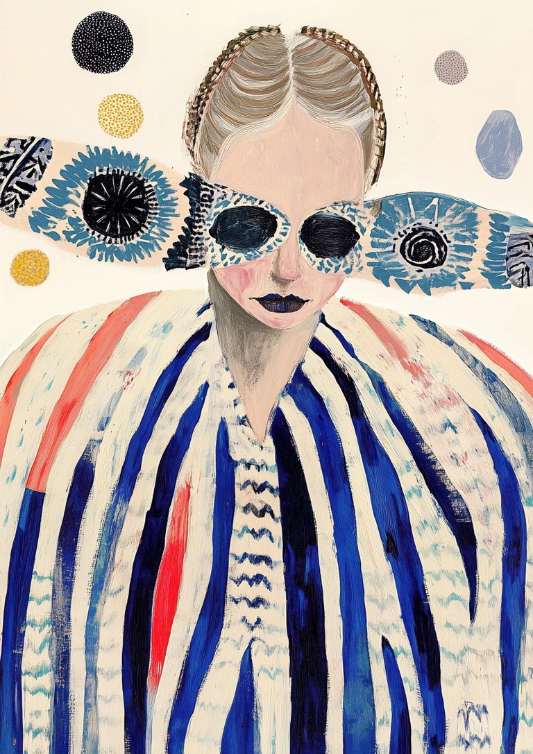 Sun Dima Martin Zen Art Print Features Unique Skeleton Design – ARTSY ...